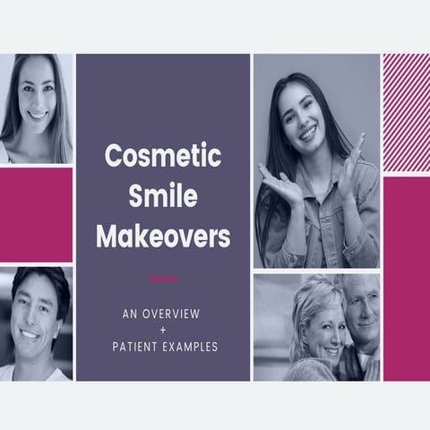 Cosmetic Smile Makeovers: Overview + Examples | PDF