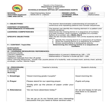 Patterns and-algebra-grade-2 powerpoint | PPT