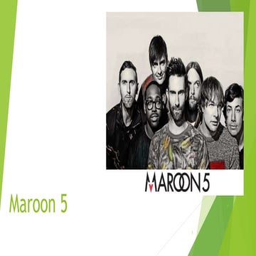 Maroon 5 | PPTX