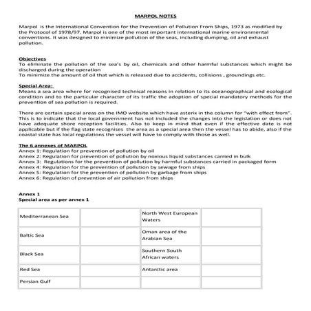Marpol | DOC