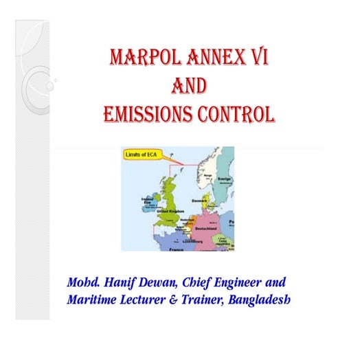 MARPOL Annex VI and Emissions Control | PDF