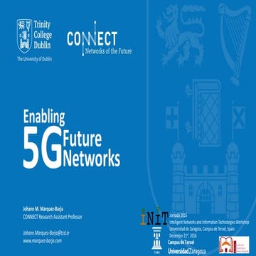 Enabling 5G Future Networks | PPT