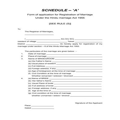 Marriage certificate | PDF