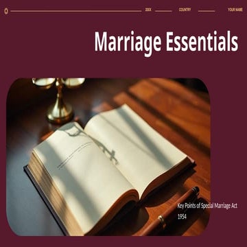 The Special Marriage Act, 1954.pptx