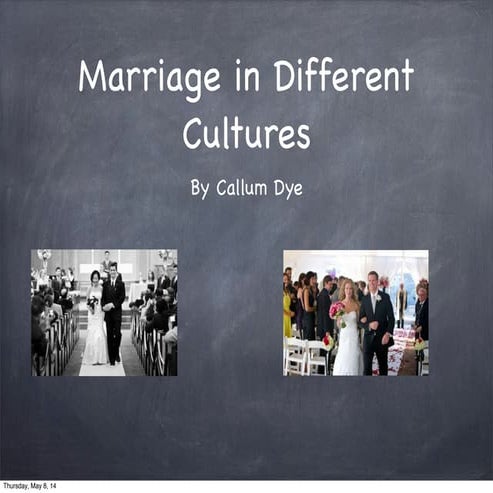 Marriage in different cultures | PDF