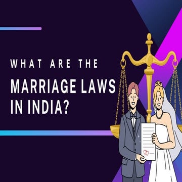 What are the Marriage Laws in India - know your rights | PDF