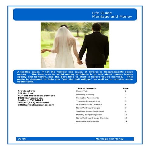 Marriage & Money | PDF