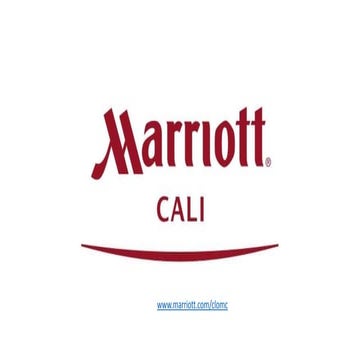 Marriott Cali | PPTX
