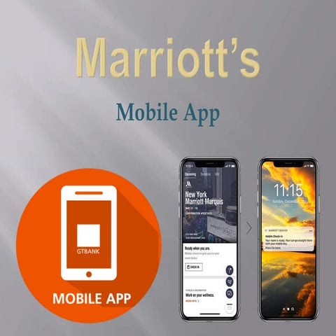 Marriott's mobile app | PPTX
