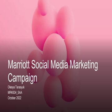 Marriott Social Media campaign.pptx