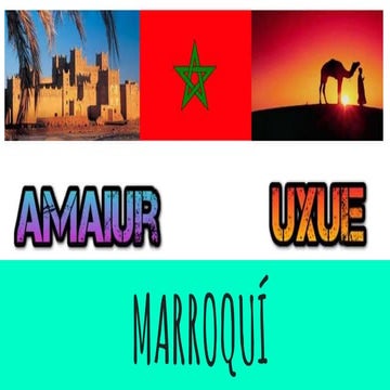 Presentación Marruecos | PPTX