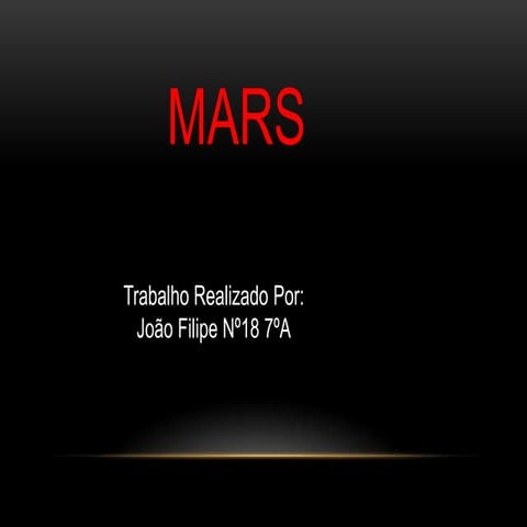 Mars | PPT