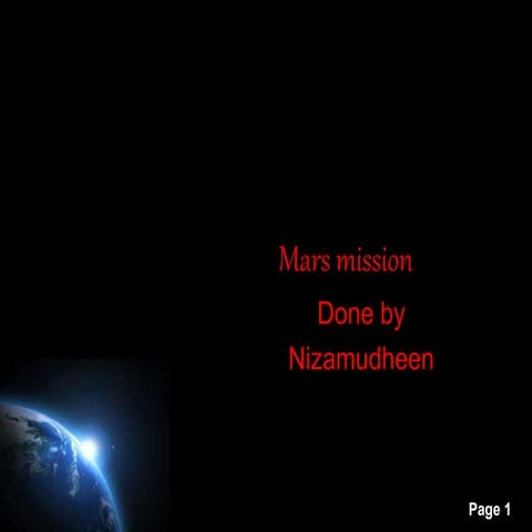 Mars | PPT