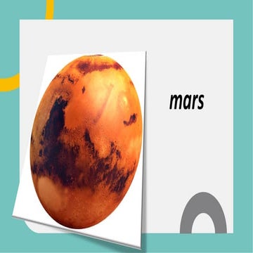 mars slide with wonderful pictures and information focused on mars | PPT