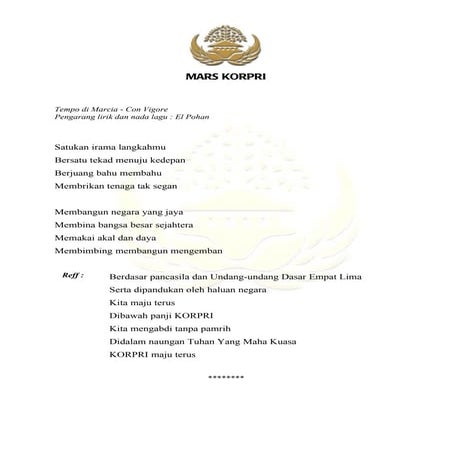 MARS KORPRI | DOC