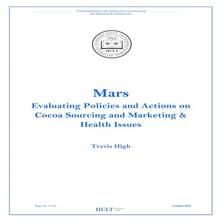 Mars report | PDF