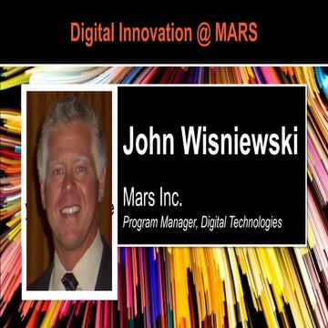 Mars Presentation at the Supply Chain Insights Global Summit 2018 | PPTX