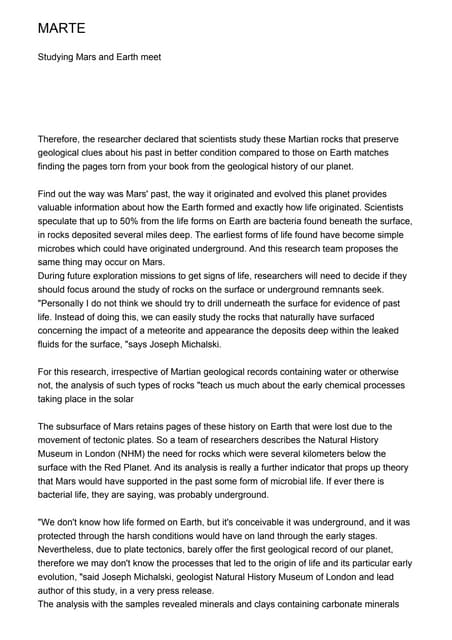 Scientists Discovered Noctis Volcano on Mars | Enterprise Wired | PDF