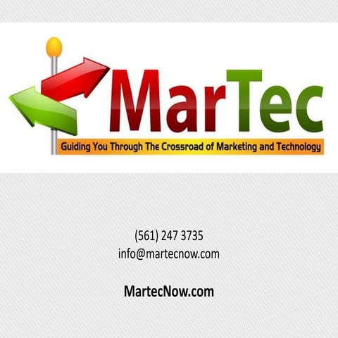 MarTec Overview PowerPoint | PPT