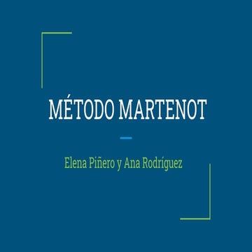 Metodo Martenot | PPTX