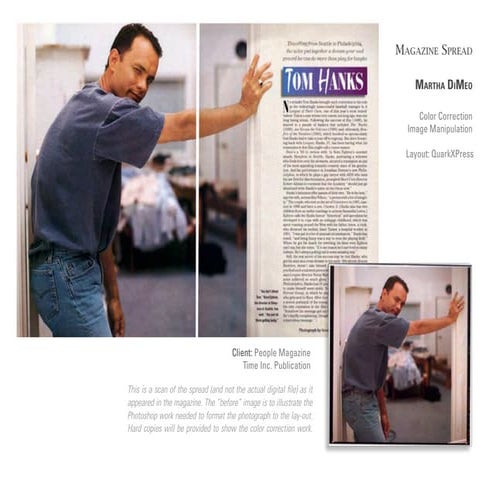 Martha DiMeo Photoshop Portfolio I | PDF