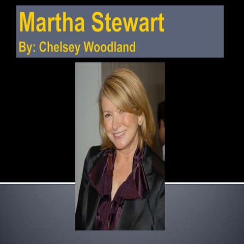Martha Stewart | PPT