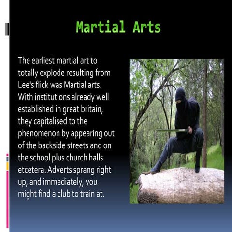 Martial arts | PPTX