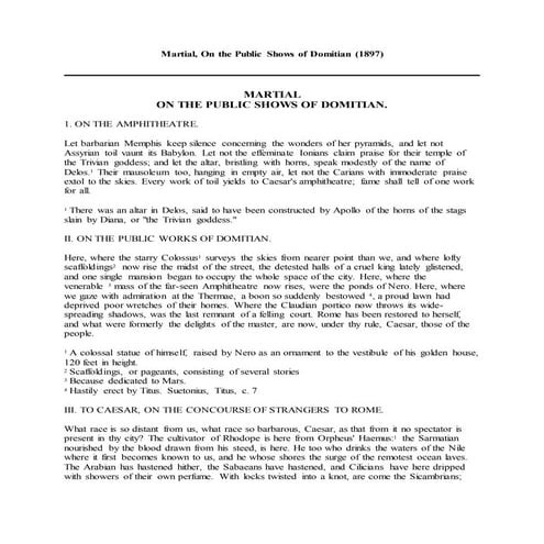 Martial epigrames | DOCX
