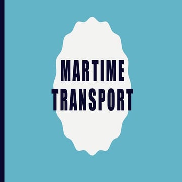 Evolution of Water Transport (From Ancient History to the Megaships of ...