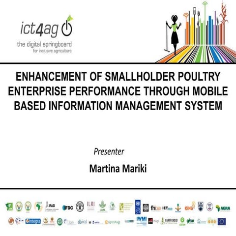 Enhancement of smallholder poultry enterprise performance through ...