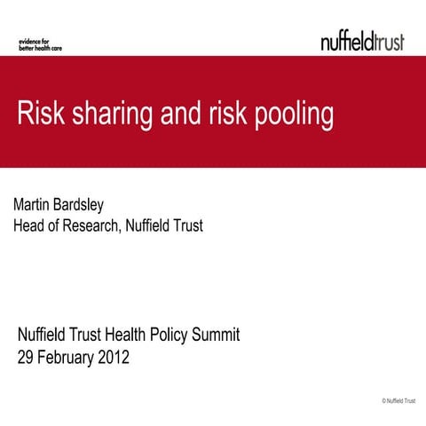 Risk Pooling Vs Risk Sharing – Risk Sharing Strategy Examples – KHBBW