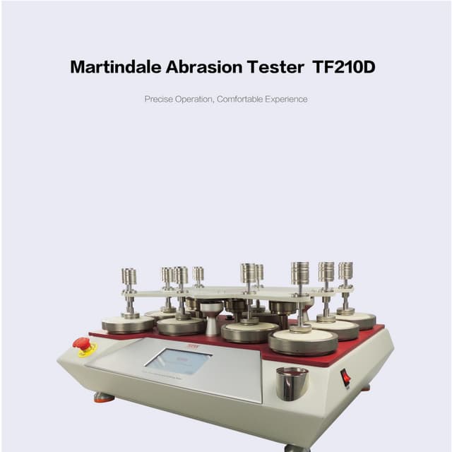 Martindale abrasion tester | PDF