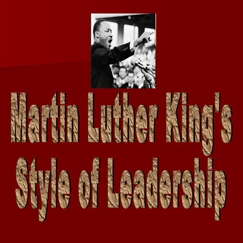 Martin luther king jr presentation | PPSX