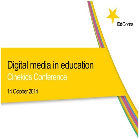 Martin Finn, CEO (Edcoms, UK) - Cinekid 2014 | PDF | Education industry ...