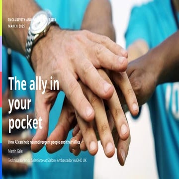 The Ally In Your Pocket - How AI can help neurodivergent people and ...