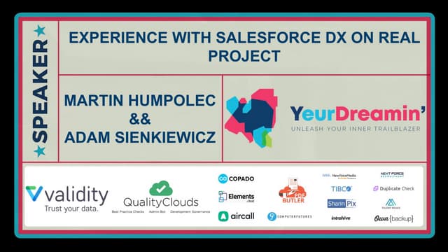 Experience With Salesforce Dx On Real Project Pdf Web Development