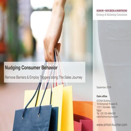 Nudging Consumer Behavior by Martin Janzen from Simon Kutcher ...