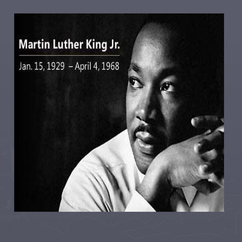 Martin luther king | PPTX