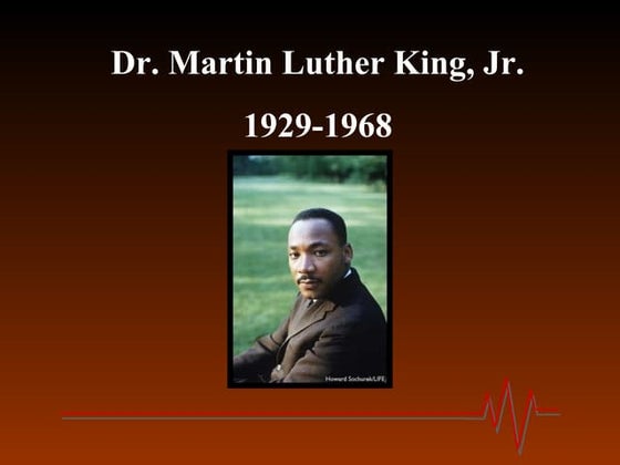 Martin luther king jr presentation | PPSX | National & Civic Holidays ...