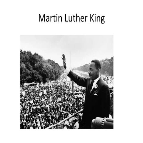 Martin luther king | PPTX | Civic affairs | Politics