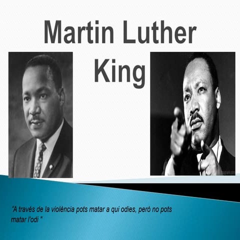 Martin Luther king | PPTX