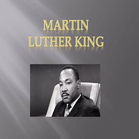 Martin luther king | PPT