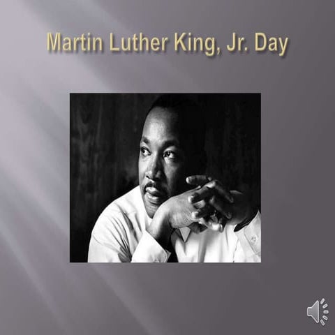 Martin luther king%2c jr pp | PPT