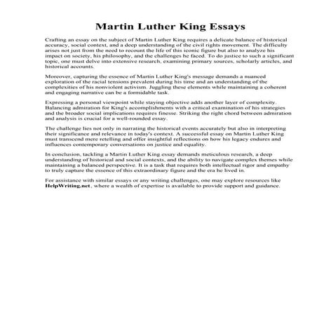 Martin Luther King Essays.pdf