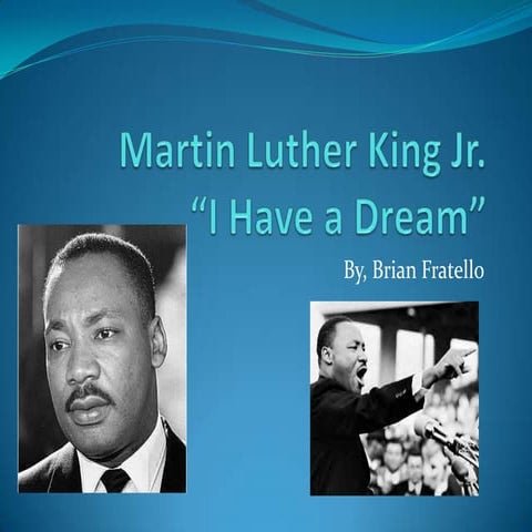 Dr. Martin Luther King, Jr. | PPT