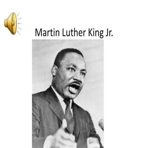 Dr. Martin Luther King, Jr. | PPT