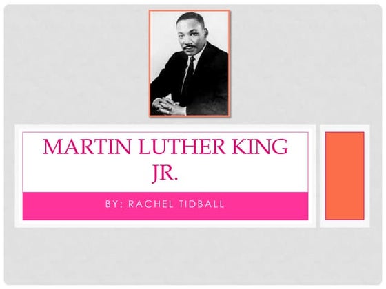 Martin luther king jr presentation | PPT