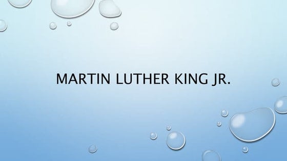 Martin Luther King Day Quiz | PPT