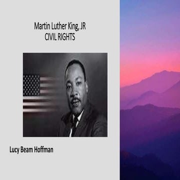 Dr. Martin Luther King, Jr. | PPT