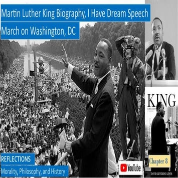 Martin Luther King, “I Have a Dream” Speech, March on Washington DC ...